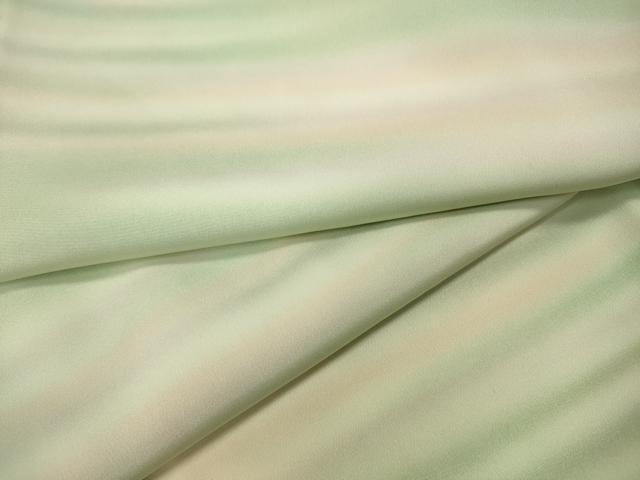 平和屋着物●長襦袢　無双仕立て　横段霞文　暈し染め　正絹　逸品　CABA8354ut