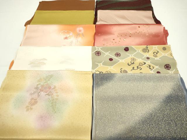 平和屋着物★和装小物　帯揚げ10枚セット　正絹　逸品　CABA9272ju
