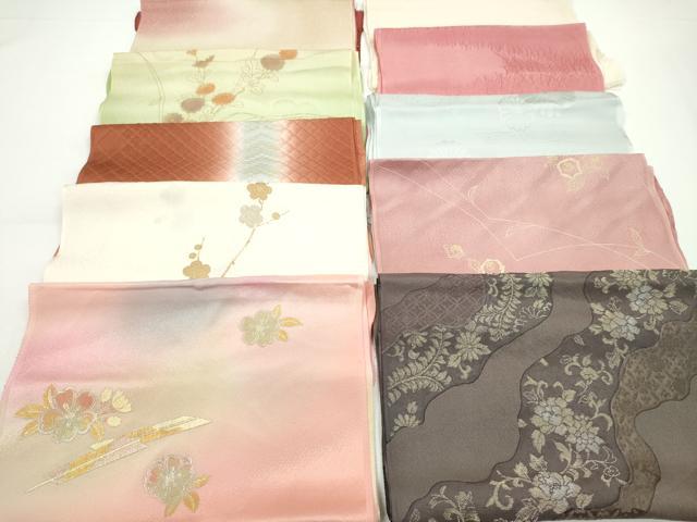 平和屋着物★和装小物　帯揚げ10枚セット　丹後ちりめん　正絹　逸品　CABA9327ju
