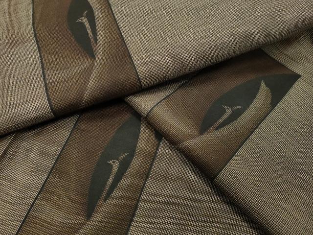 平和屋着物●本場大島紬　9マルキ　色紙重ね鳳凰文　正絹　逸品　未使用　CABA9696gh