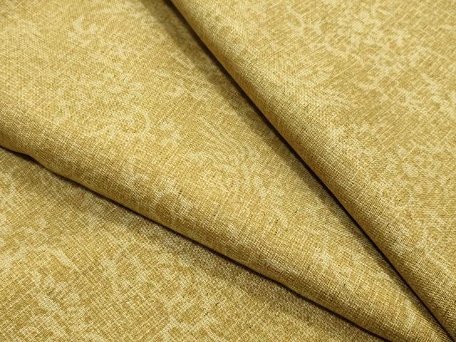 平和屋着物●上質な紬　鳳凰花唐草文　正絹　逸品　CABA9795gh