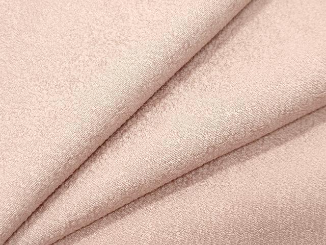 平和屋着物●上質な色無地　吉祥地紋　虹色　正絹　逸品　CABA9796gh