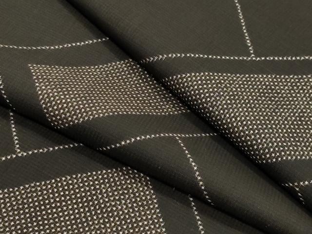 平和屋着物●本場大島紬　7マルキ　檜垣文　正絹　逸品　CABA9920gh