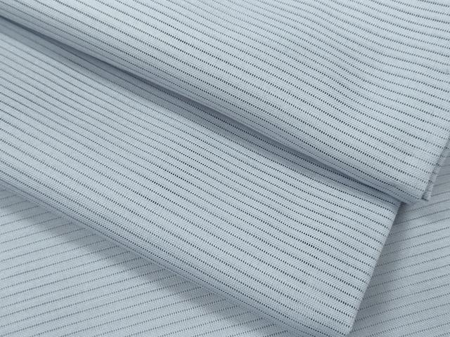 平和屋着物＊夏物　色無地　絽　淡藤色　洗える着物　CABB2069ze