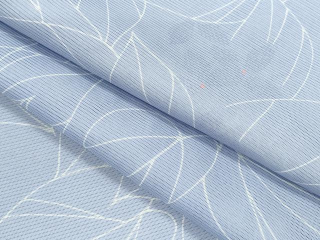 平和屋着物＊夏物　小紋　絽　草花文　高島屋扱い　洗える着物　CABB2098ze