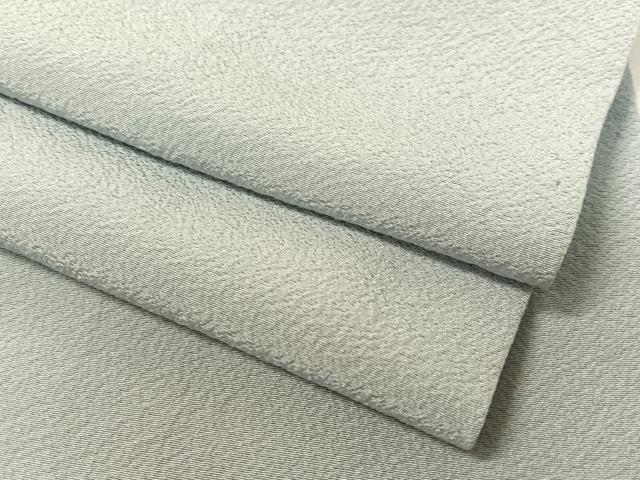 平和屋着物●上質な色無地　秘色色　正絹　逸品　CABB4848vp