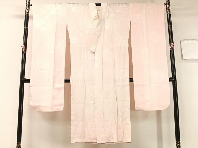 平和屋着物●振袖用長襦袢　無双仕立て　吉祥花地紋　暈し染め　正絹　逸品　CABB4855vp