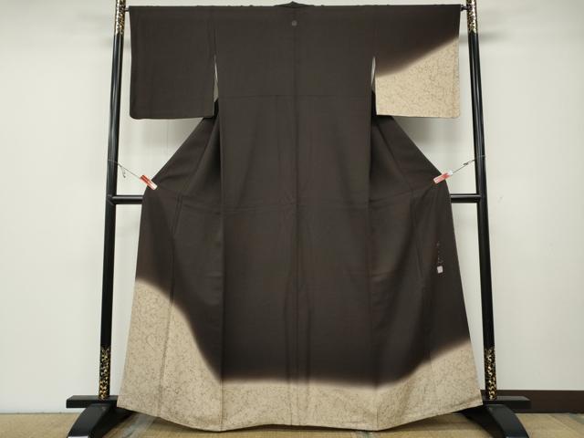 平和屋着物●夢一光　村上一光　訪問着　霞文　暈し染め　まるやま扱い　正絹　逸品　CABB6071ut