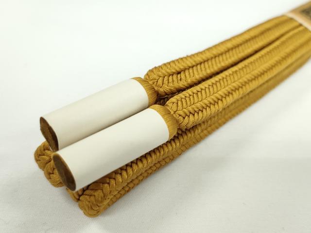 平和屋着物極上 有職組紐道明 帯締め 冠組 赤香色 宮内庁御用 国立