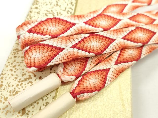 平和屋本店■極上　有職組紐道明　帯締め　唐組　宮内庁御用　国立博物館御用　東京芸術大学御用　逸品　未使用　CXAA0553s5