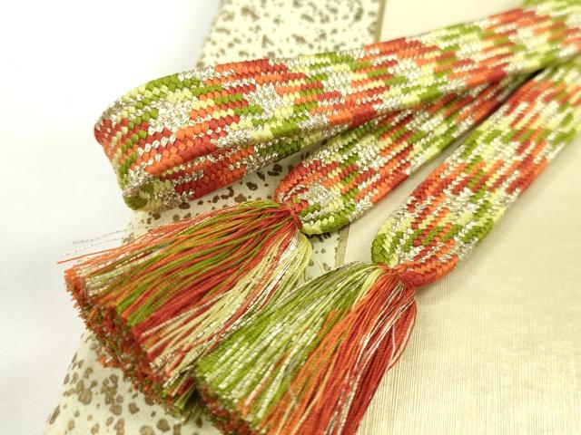 平和屋本店■極上　有職組紐道明　帯締め　高麗組　金糸　宮内庁御用　国立博物館御用　東京芸術大学御用　逸品　CXAA0612s5