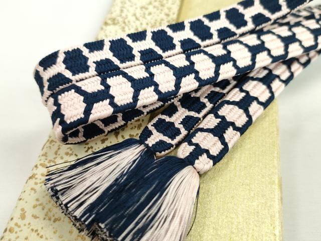 平和屋本店■極上　有職組紐道明　帯締め　亀甲組　宮内庁御用　国立博物館御用　東京芸術大学御用　逸品　CXAA0615s5