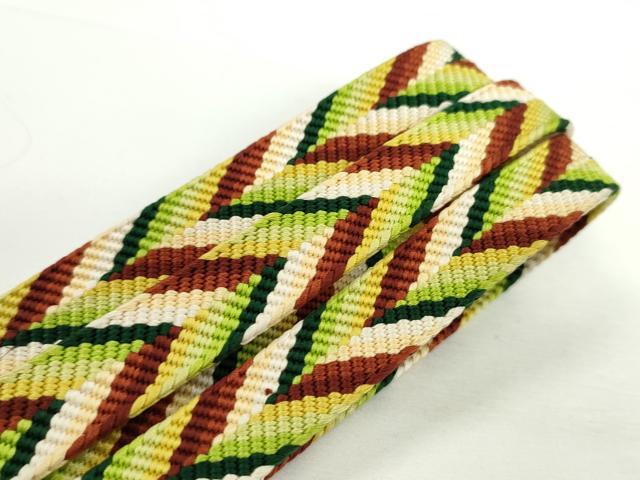 平和屋本店□極上 有職組紐道明 帯締め 笹浪組 宮内庁御用 国立博物館