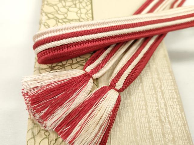 平和屋本店■極上　有職組紐道明　帯締め　畝組　宮内庁御用　国立博物館御用　東京芸術大学御用　逸品　CXAA0659s5