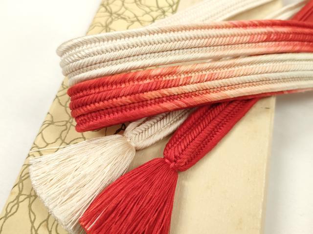 平和屋本店■極上　有職組紐道明　帯締め　畝組　大暈し　宮内庁御用　国立博物館御用　東京芸術大学御用　逸品　CXAA0660s5