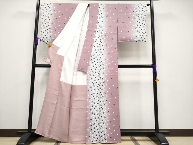 平和屋本店□極上 中村玉緒 訪問着 清水寺 暈し染め 銀通し地