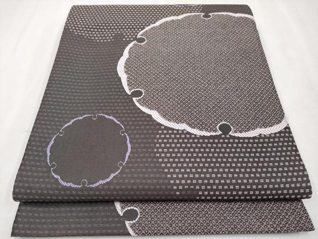 平和屋本店■極上　創業200年・7代目永治屋清左衛門　両面　六通柄袋帯　雪華妖精文唐織　やまと誂製　逸品　CYAA2052s5