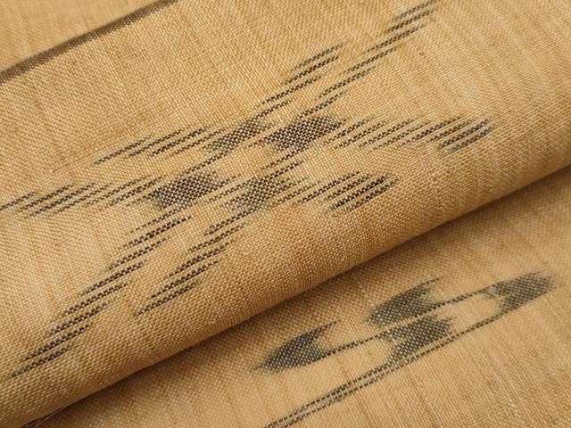 平和屋本店□極上 夏物 芭蕉布 手積み芭蕉糸100％ 九寸名古屋帯 逸品