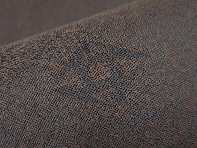 平和屋本店□極上 両面 全通柄袋帯 横段文 金糸 逸品 CYAA2260s5