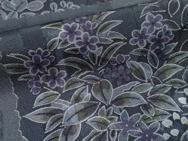 平和屋本店□極上 前田仁仙 仁仙更紗 全通柄袋帯 更紗