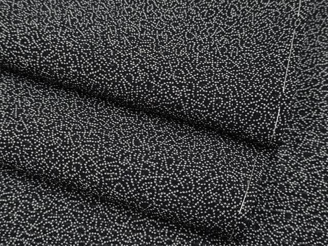 平和屋本店■極上　夏物　江戸小紋　絽　しあわせ　黒地　さが美扱い　逸品　未使用　CYAA2517s5