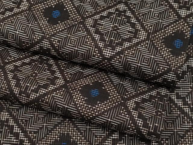 平和屋着物■希少　本場大島紬　龍郷絣　逸品　CYAA2618s5