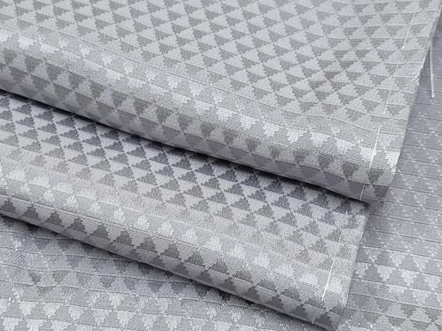 平和屋着物■上質な長襦袢　無双仕立て　鱗地紋　霞色地　逸品　未使用　CYAA2644s5