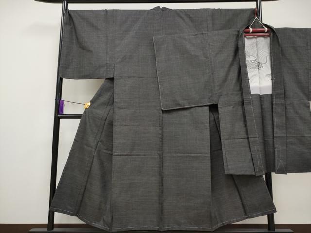 平和屋着物■極上　男性　本場大島紬　キングサイズ　アンサンブル　7マルキ　逸品　CYAA2725s5