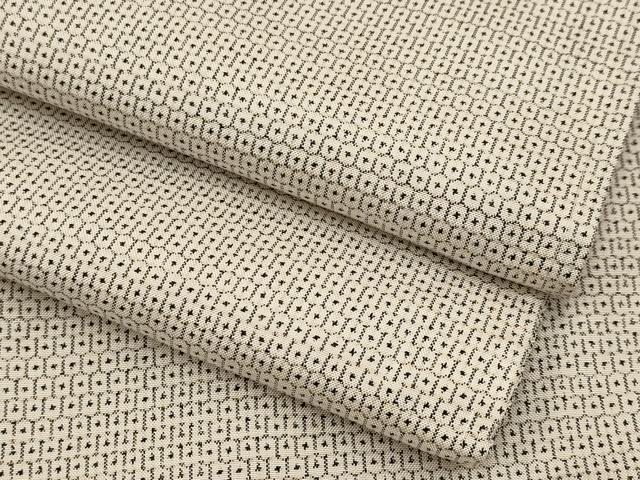 平和屋着物■極上　本場大島紬　白大島　100亀甲　総詰め　逸品　CYAA2763s5