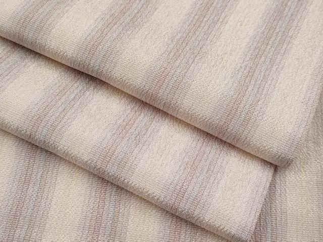 平和屋着物■極上　お召　単衣　間道　逸品　CYAA2993s5