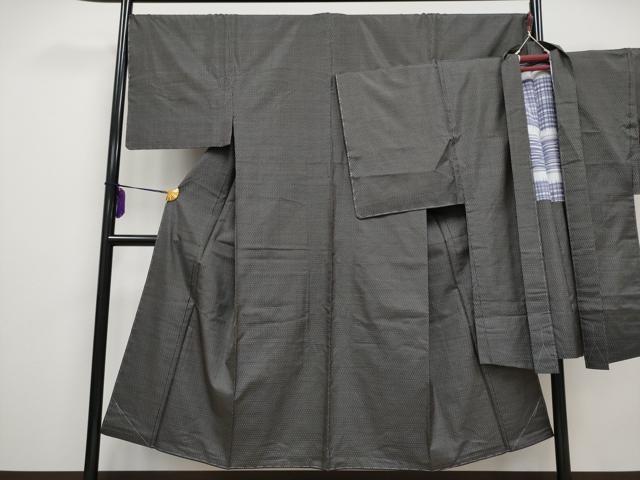 平和屋着物■極上　男性　本場大島紬　アンサンブル　逸品　未使用　CYAA3097s5