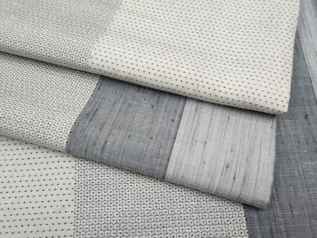 平和屋着物■極上　結城紬　100亀甲　間道　逸品　未使用　CYAA3136s5