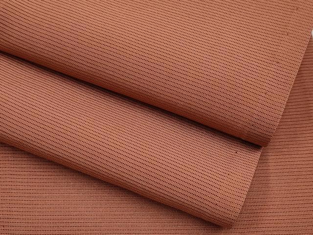 平和屋着物■極上　夏物　男性　色無地　絽　洗朱色地　逸品　CYAA3280s5