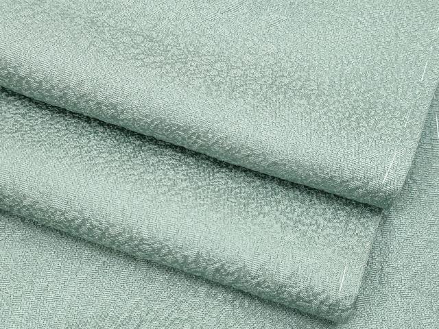 平和屋着物■極上　色無地　草花地紋　青磁鼠色地　逸品　未使用　CYAA3298s5