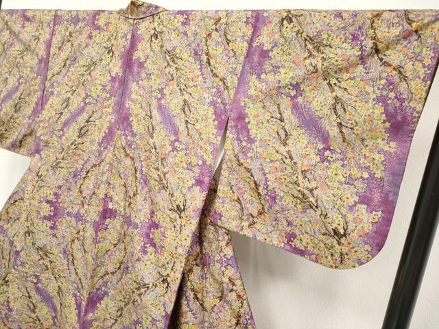 平和屋着物□極上 本場大島紬 7マルキ 枝花文 総絣 逸品 CYAA3520s5