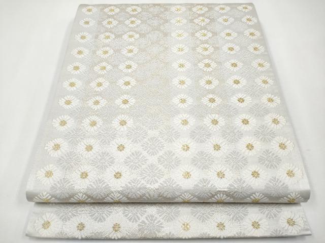 平和屋着物■極上　六通柄袋帯　唐織　花間道　金糸　逸品　CYAA3765s5