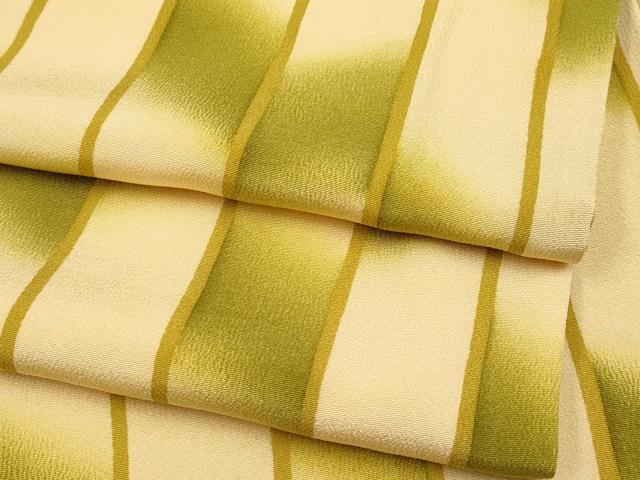 平和屋本店■極上　銀座　志ま亀　小紋　間道　蜂蜜色地　逸品　CYAA3811s5