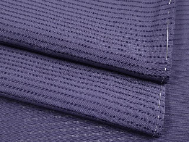 平和屋着物■極上　夏物　色無地　絽　深紫色地　逸品　未使用　CYAA3846s5