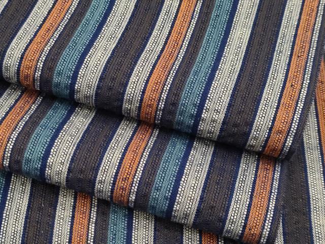 平和屋着物■極上　夏物　阿波しじら織　浴衣　縞　綿　逸品　CYAA3855s5