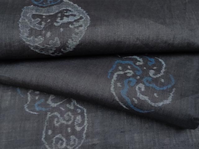 平和屋本店■極上　夏物　重要無形文化財　本場宮古上布　苧麻　逸品　CYAA3865s5