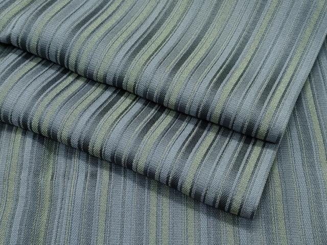 平和屋本店■極上　お召　単衣　間道　逸品　CZAA1533s5