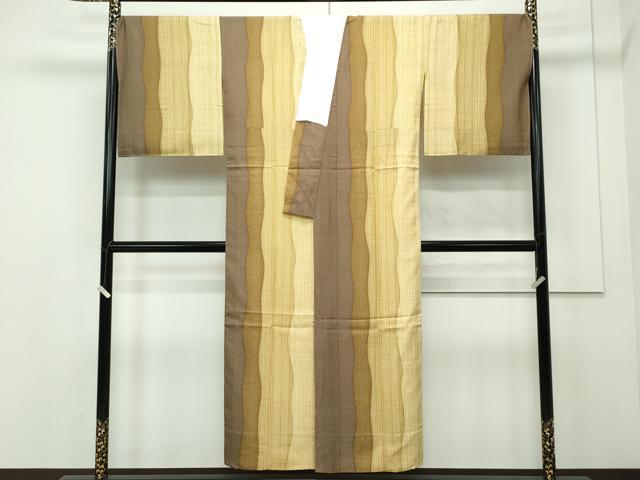 平和屋本店■上質な長襦袢　袷　間道　逸品　未使用　CZAA2069s5