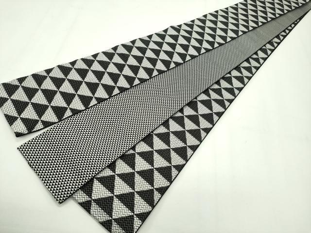 平和屋本店■極上　男性　両面　角帯　鱗文　逸品　CZAA2090s5