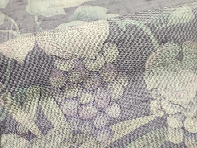 平和屋本店□極上 石川県指定無形文化財 牛首紬 白山工房 手織り