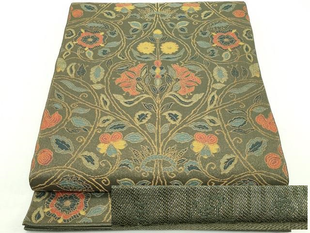 平和屋本店□極上 アンティーク 大正ロマン 中国三大刺繍 相良刺繍 訪問着