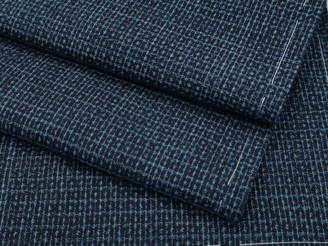 平和屋本店■極上　男性　綿薩摩　80亀甲　木綿　逸品　未使用　CZAA2460s5