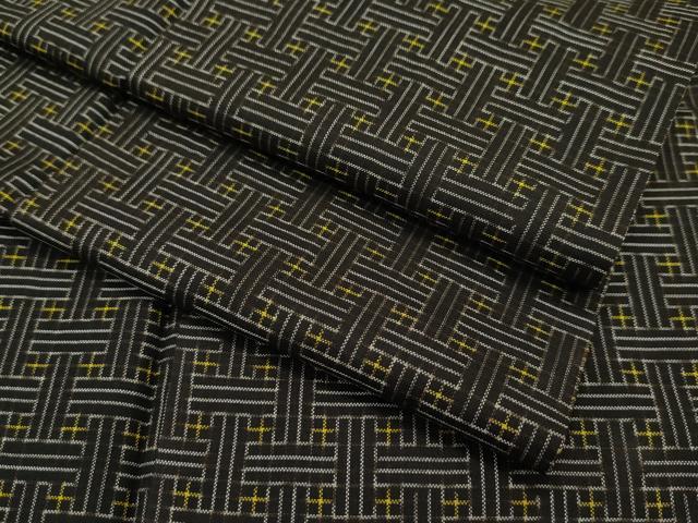 平和屋本店■希少　本場大島紬　龍郷絣　秋名バラ　逸品　CZAA2493s5