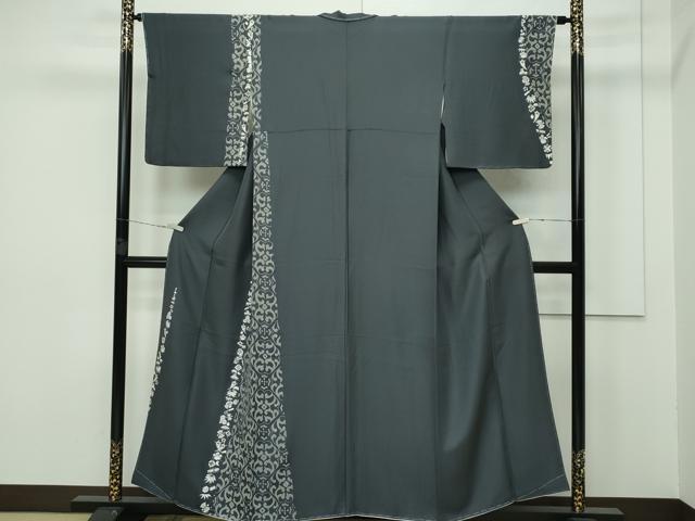 平和屋本店■極上　訪問着　総刺繍　宝尽くし　金糸　仙斎茶色地　逸品　未使用　CZAA2816s5