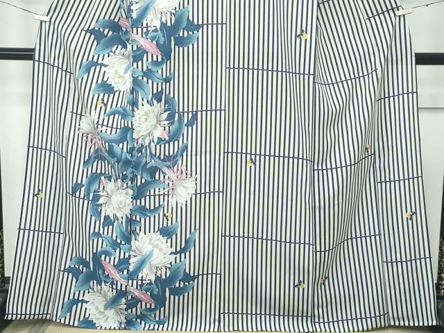 平和屋着物□極上 夏物 撫松庵 セオアルファ 訪問着 乱菊 蛍 逸品