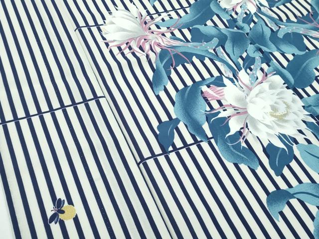 平和屋着物□極上 夏物 撫松庵 セオアルファ 訪問着 乱菊 蛍 逸品